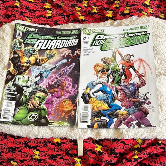 DC Comics | Other | Dc Comics Green Lantern New Guardians Comic Set ...